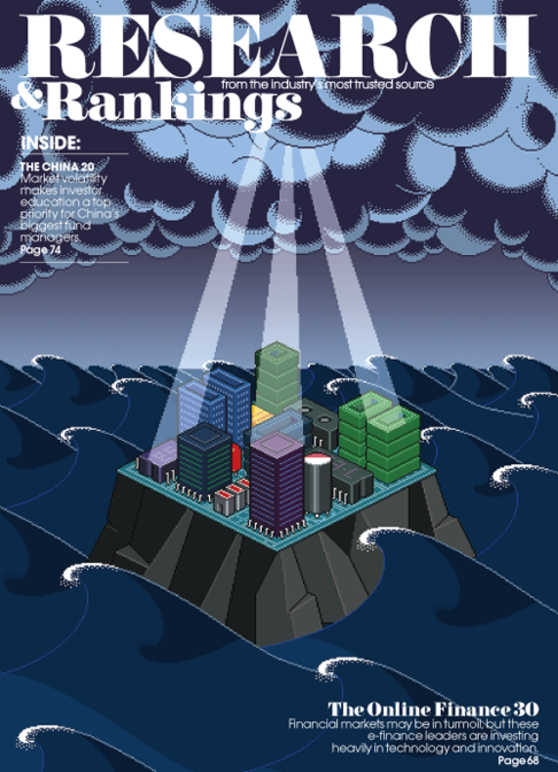 Cover illustration for the Institutional Investor | QuickHoney